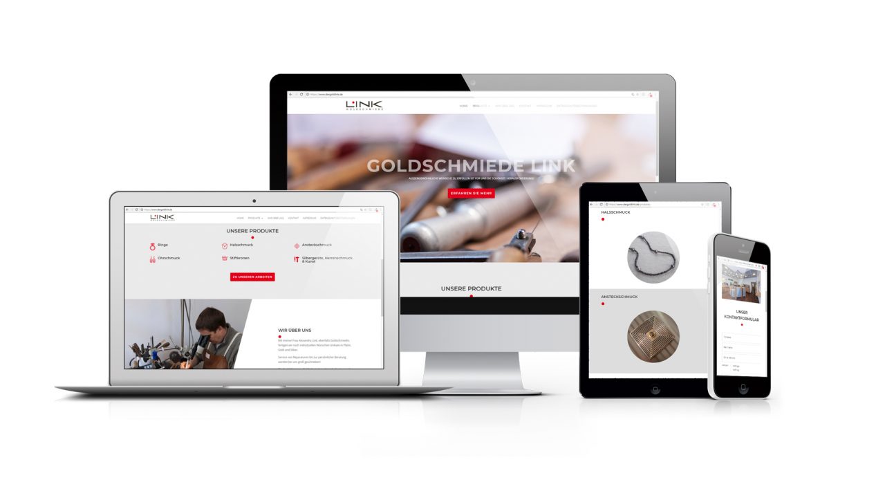 06/18: Neuer Webauftritt: Goldschmiede Martin Link geht online ...